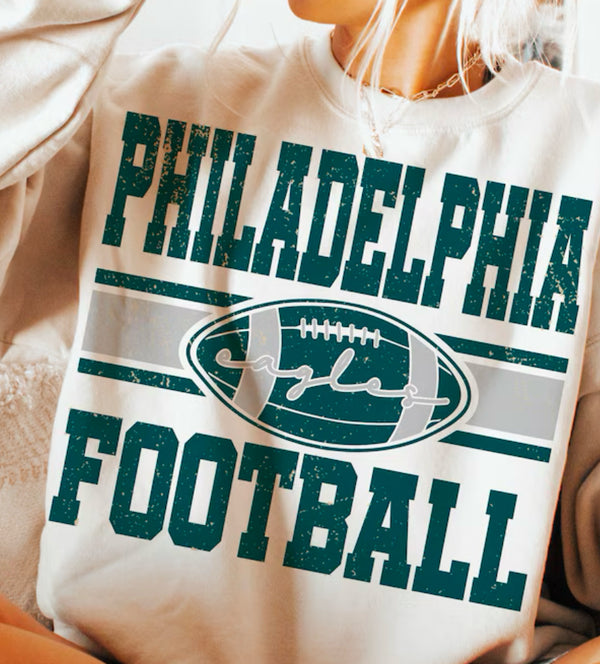 Philadelphia Eagles Vintage Football dtf transfer - SandB's Tees