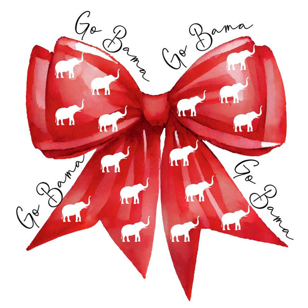 Alabama Bow DTF transfer - SandB's Tees