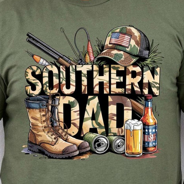 Southern Dad dtf transfer - SandB's Tees