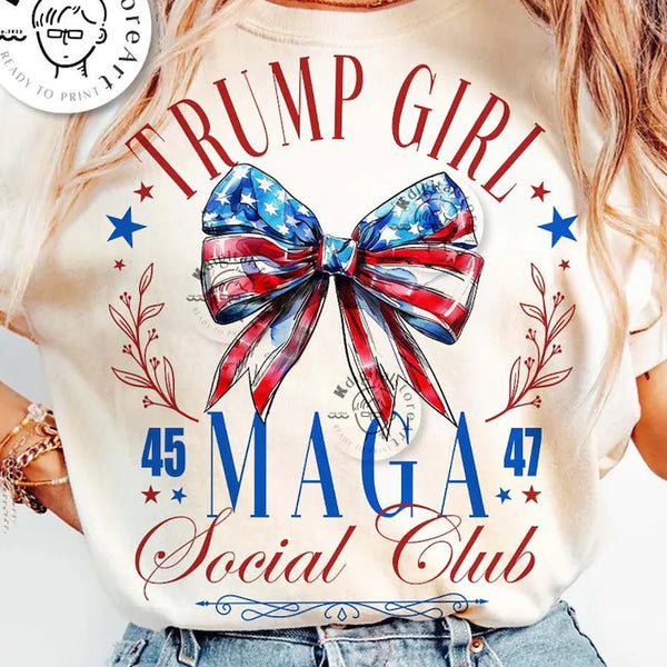 Trump Girl Social Club T-shirt - SandB's Tees
